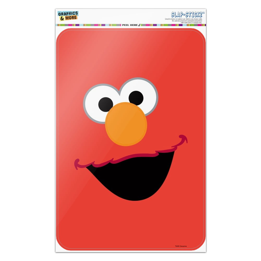 Sesame Street Elmo Face Home Business Office Sign - Walmart.com