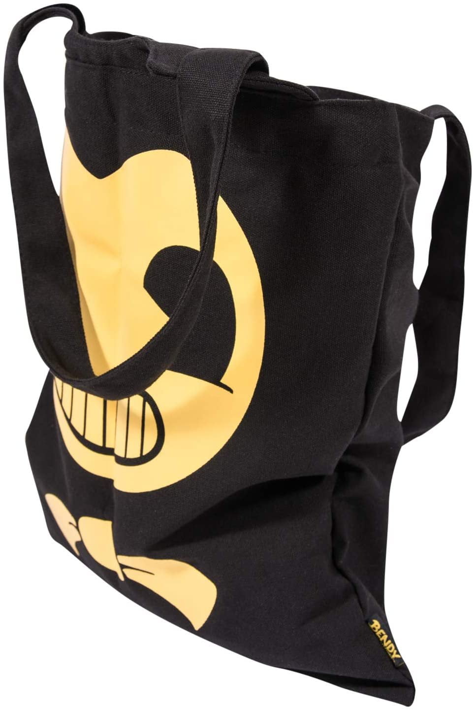 Bendy and the Ink Machine Tote - Black Bendy Big Face Tote Bendy Big ...
