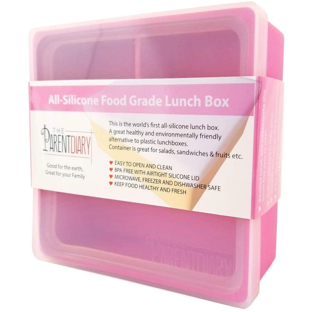 All Silicone Lunch Box cubes Food Storage Containers - Walmart.com