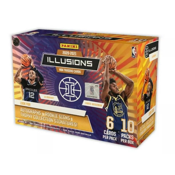2020-21 Panini NBA Illusions Basketball Trading Card Mega Box - Walmart.com