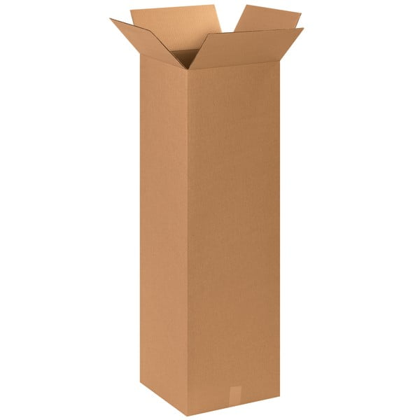 Office Depot® Brand Tall Boxes, 15" x 15" x 48", Kraft, Pack Of 10 ...