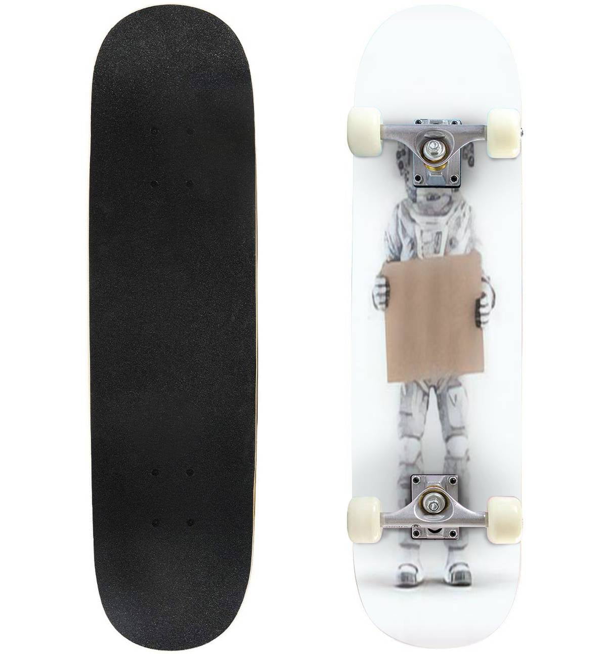 Astronaut with message 3D of space suit wearing male figure holding ...