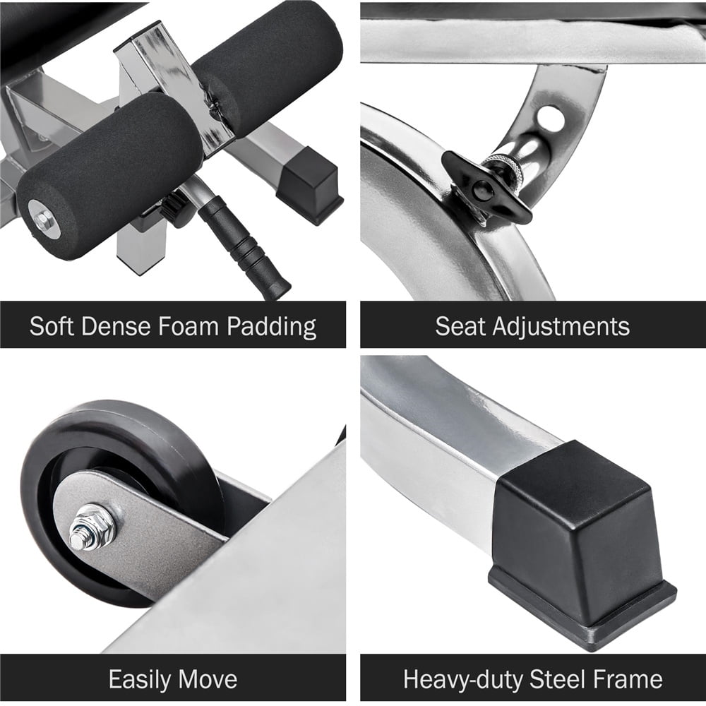 Buy Adjustable Weight Bench, Heavy Duty Weight Bench with 7 Back ...