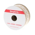 Simplicity Trim, Natural 1 1/2 inch X 3 Yards Jute Lace Center Trim ...