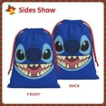 Cute Stitch Drawstring Bag For Kids Adults Gifts Drawstring Backpacks ...