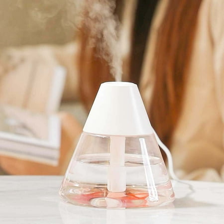 Tabletop Dual Modes Diffuser Water Mist Spraying Air Night Humidifier ...