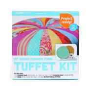 Cushion Foam Tuffet By Fairfield™, 18" X 18" X 6" Thick - Walmart.com