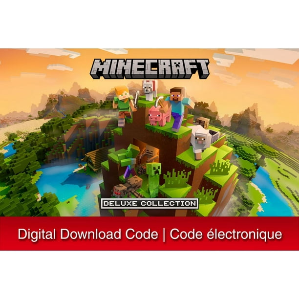 Minecraft Deluxe Collection - Nintendo Switch [Digital Code] - Walmart.ca