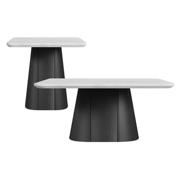 Picket House Furnishings Canal 2PC Occasional Table Set in Black - Walmart.com