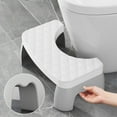 CQCYD Clearance Foldable Toilet Stool, Toilet Step Stool Poop Stool ...