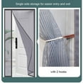 Magic Curtain Door Mesh Magnetic Fastening Mosquito Fly Bug Insect Net ...