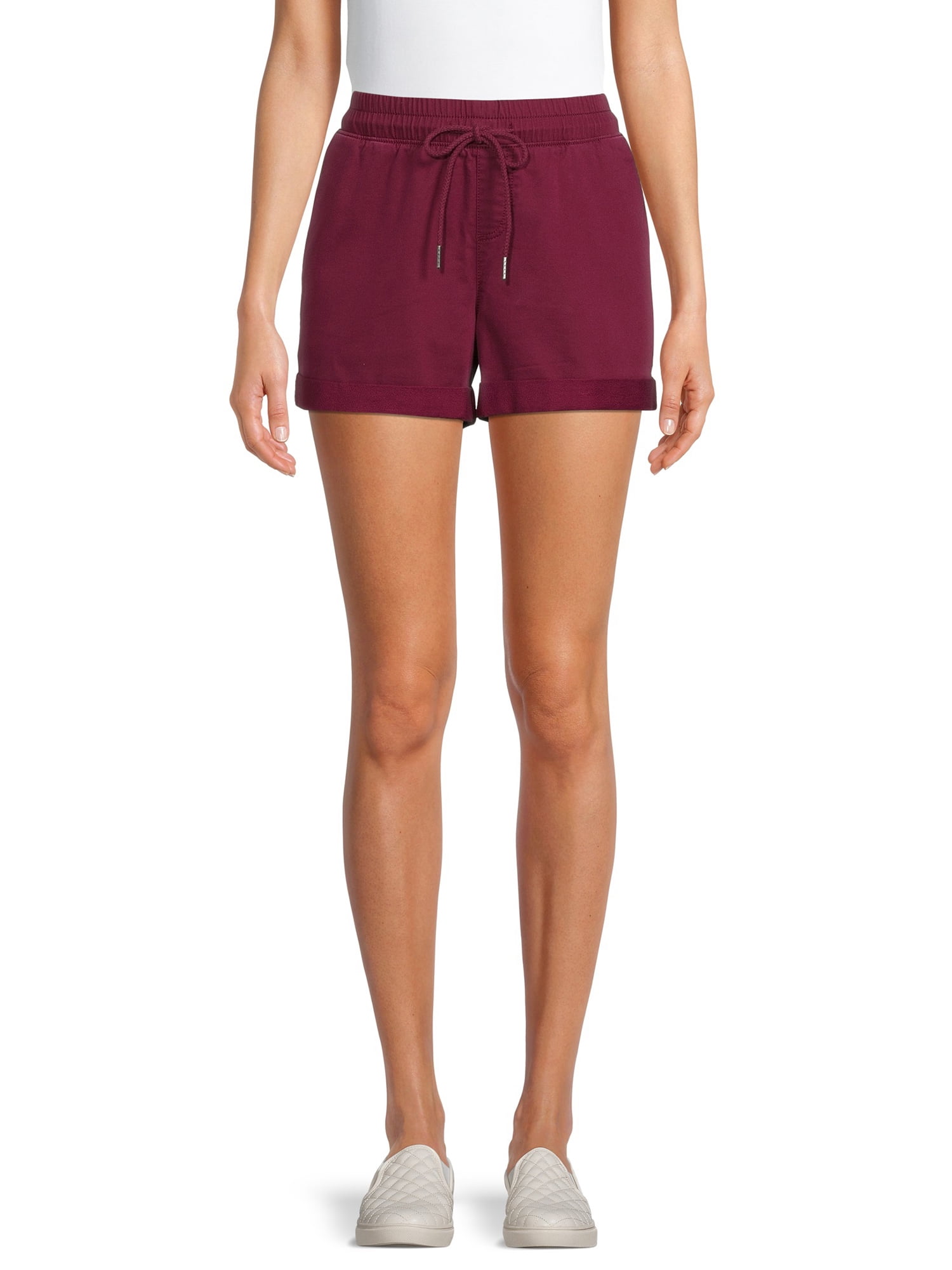 Time and Tru Women's Knit Shorts - Walmart.com