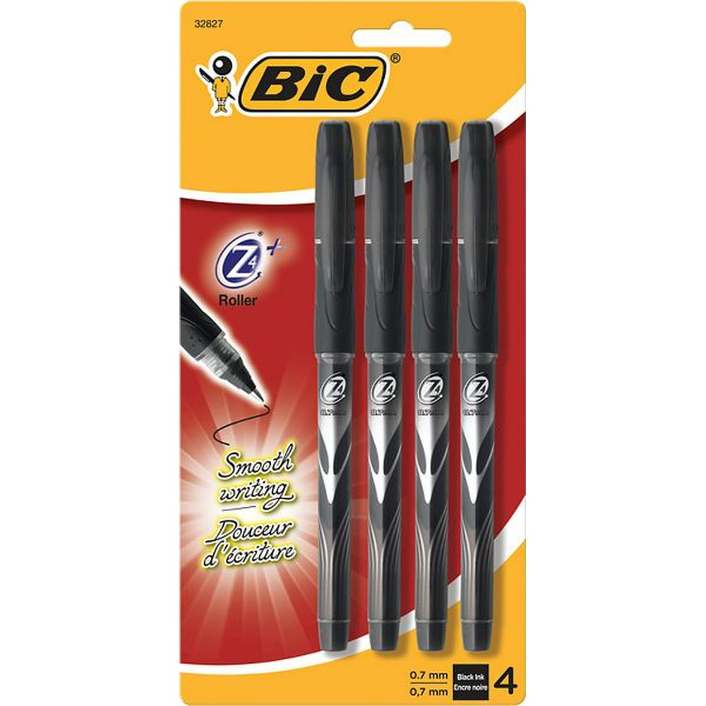Bic Z4 plus Roller Ball Pen - Pens And Pencils - Walmart.com - Walmart.com