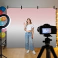 Gradient Pink Grey,Backdrop for Photoshoot,Photography Photo Studio ...