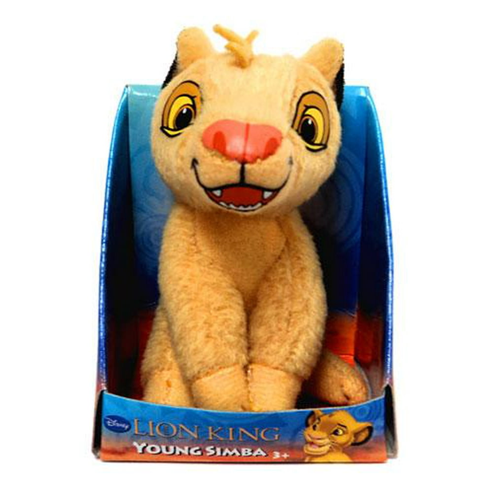 Disney The Lion King Young Simba 2" Plush Figure [Mini] - Walmart.com ...