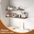 12 Inch Deep Floating Shelves for Wall 2 Pack Floating Shelfs Large ...