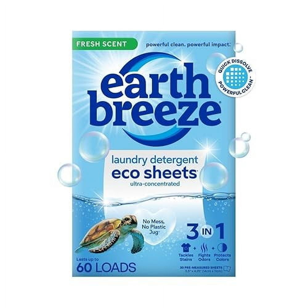Click here for Earth Breeze Laundry Detergent Sheets Fresh Scent... prices