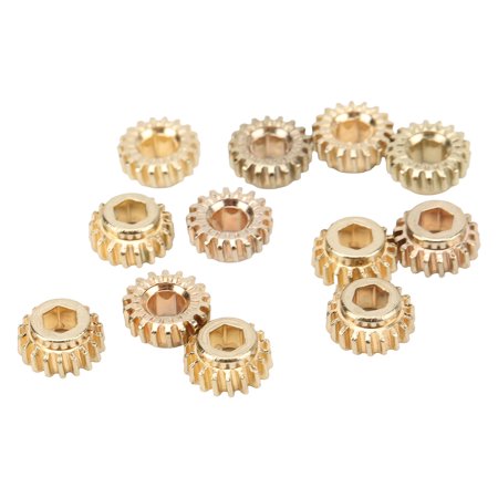 Machine Heads Mount Gears, Precise Size Tuning Peg Gear Smoothly Edge ...