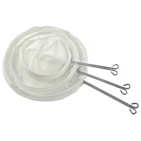 3 Pieces Traditional Thai Tea Filter Large Reusable Coffee Strainer Tea ...