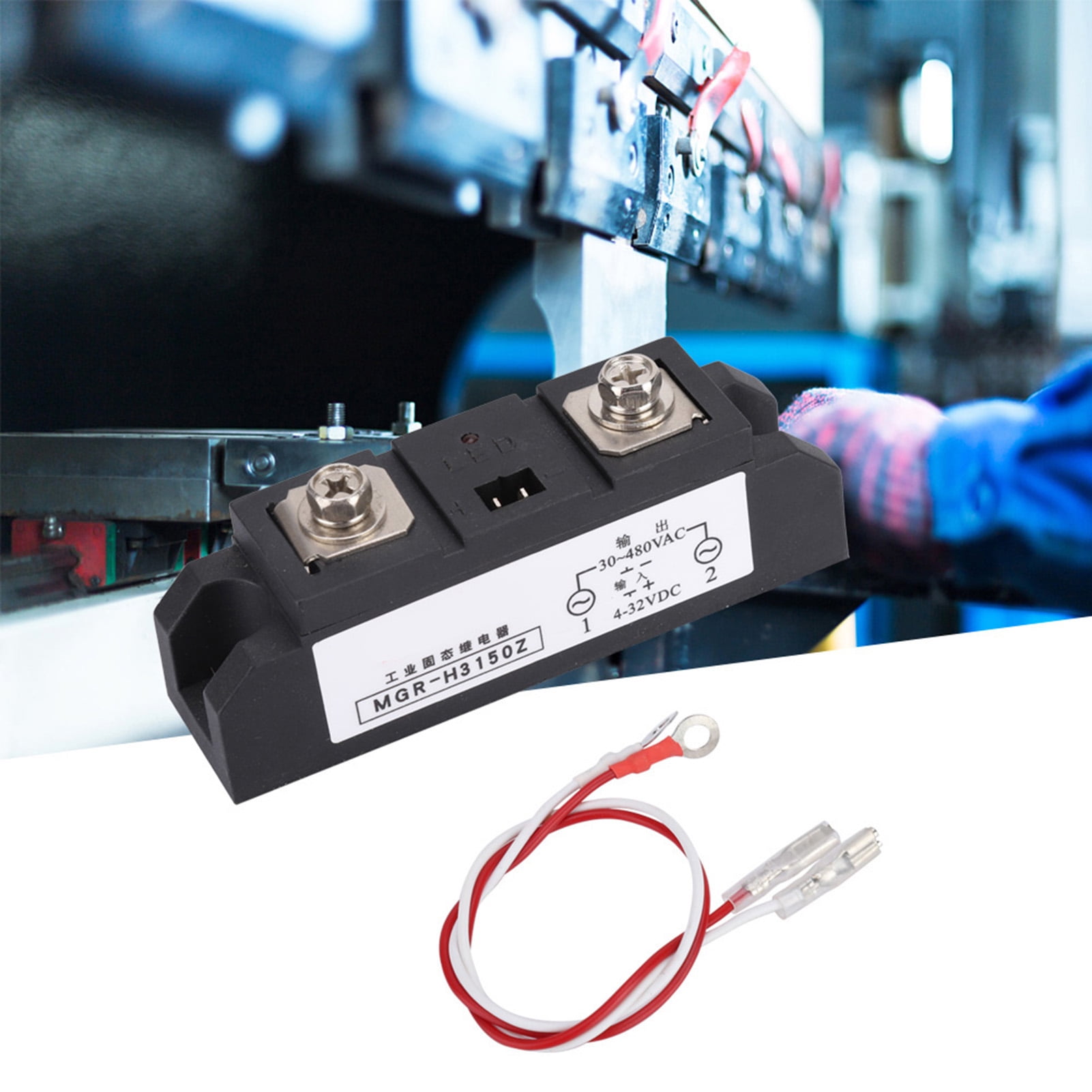 SSR,4 tipos Sólido industrial Relés de estado sólido industriales SSR ...