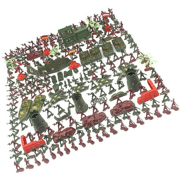 Xingzhi 290 Pieces Mini Soldiers Figures Simulation Classic Soldier ...