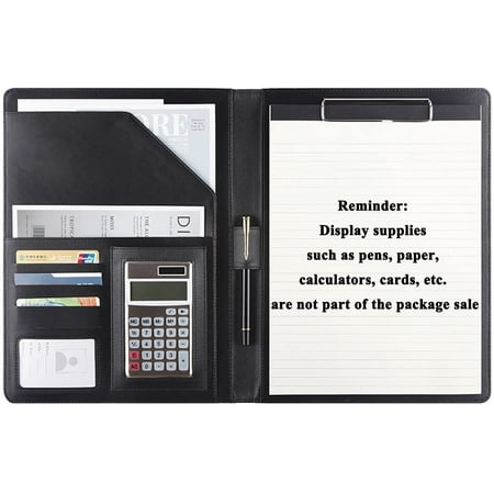 Handsome PU Leather Business Portfolio Folder,Resume Folder-Interview ...