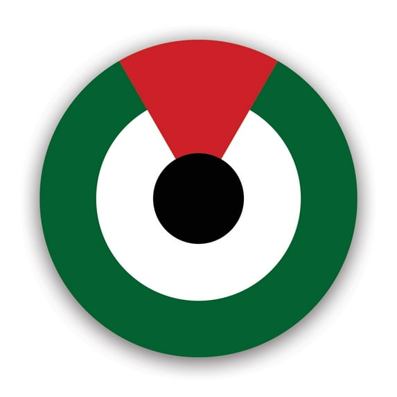 United Arab Emirates Roundel Sticker Decal - Self Adhesive Vinyl ...
