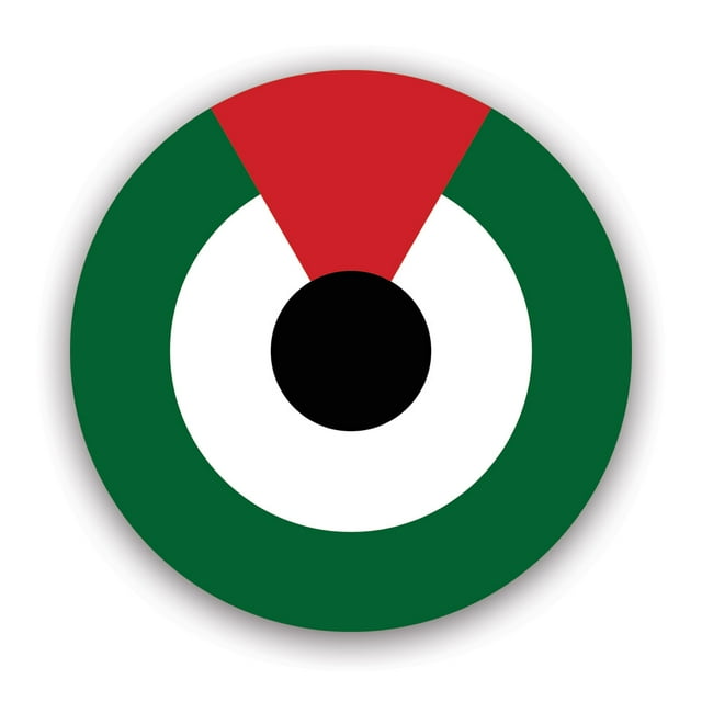 United Arab Emirates Roundel Sticker Decal - Self Adhesive Vinyl ...