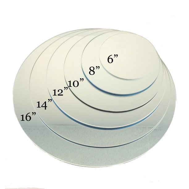 12 Pieces of Round 14" Inch Sanded Edge Glass Mirrors for Weddings ...