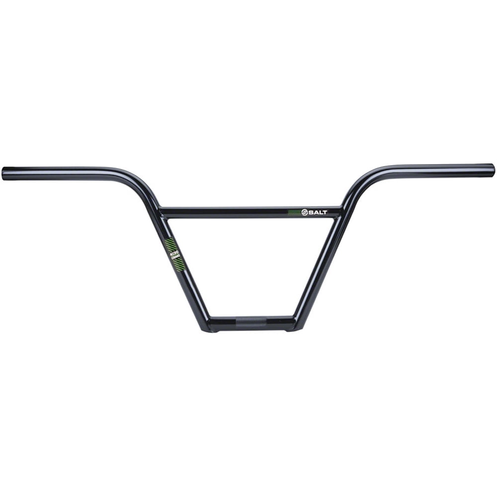 Salt Pro 4 Piece Handlebar 9" Glossy Black Riser Bar BMX 22.2mm Steel ...
