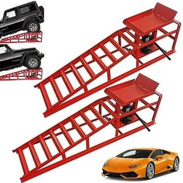 2PCS Auto Car Truck Service Ramps Lifts, Garage Car Lift Hydraulic ...