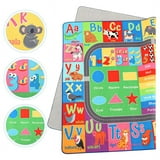 TWINNIS ABC Learning Playmat Rugs for Toddlers and Preschool Children ...