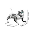 DIY Remote-Controlled Robotic Dog Kit Quadruped Walking Electronic Pet ...