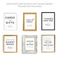 Koyal Wholesale Minimal Modern Wedding Signs Bundle Set for Ceremony ...