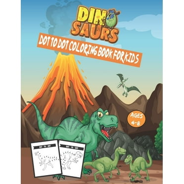 Dinosaurs Dot Markers Activity Book: Easy Guided BIG DOTS - Dot ...