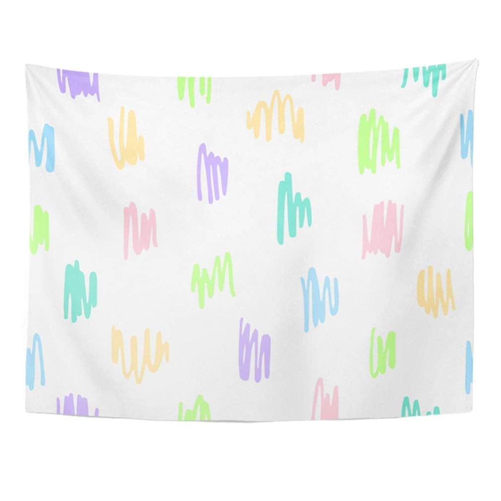 ZEALGNED Doodle Colorful Various Scrawl Scratch Hatch Scribble Cute ...