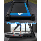 FYC 400LBS Capacity 3.5 HP Treadmill with 15% Auto Incline for Home ...