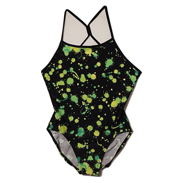 Nike Women's Splatter Splash Swimsuit 14/40 - Walmart.com