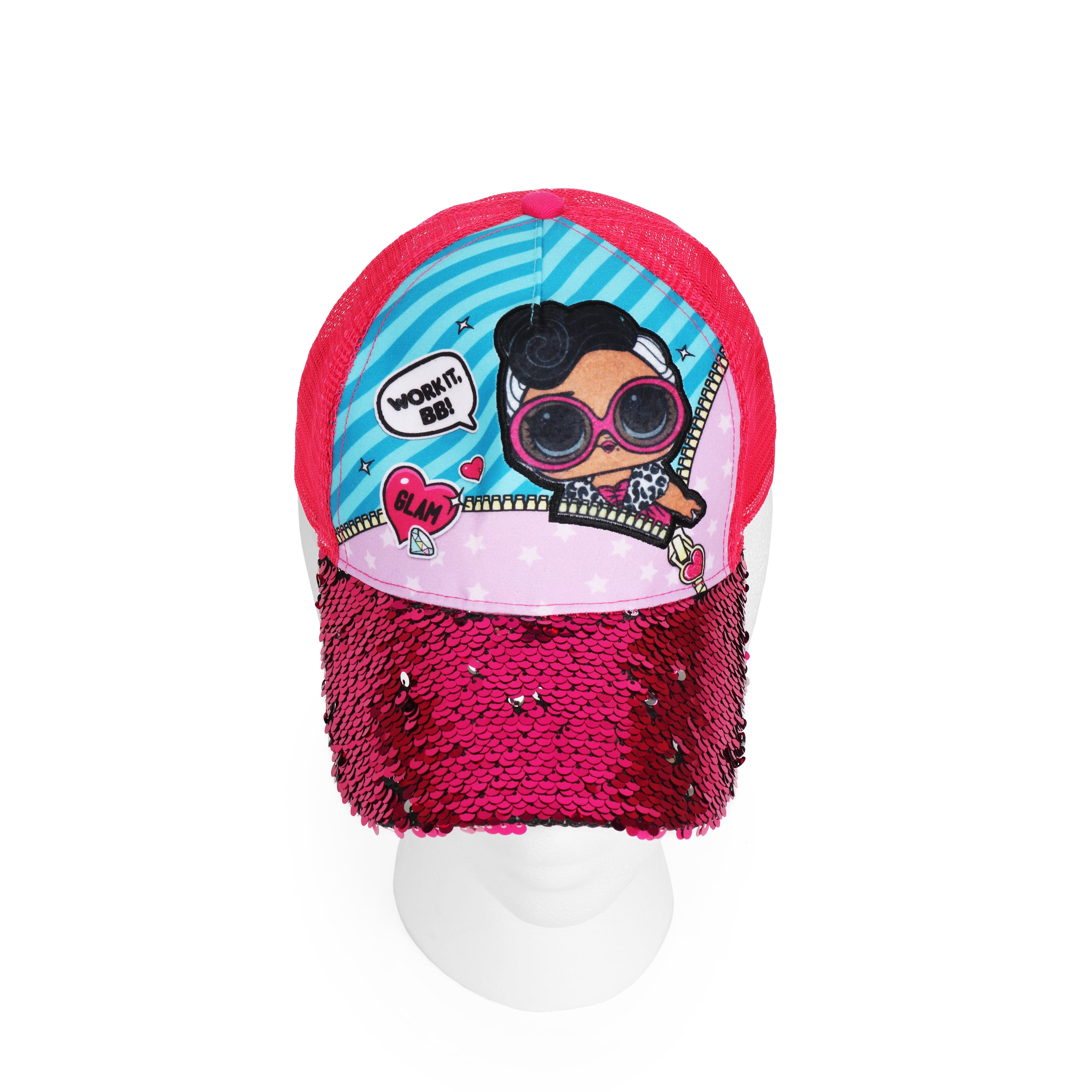 LOL Surprise Trucker Cap with Glitter - Walmart.com