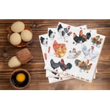 Chicken Paper Napkins CHICKEN COLLECTION 40pcs Lunch Napkins, Rooster ...