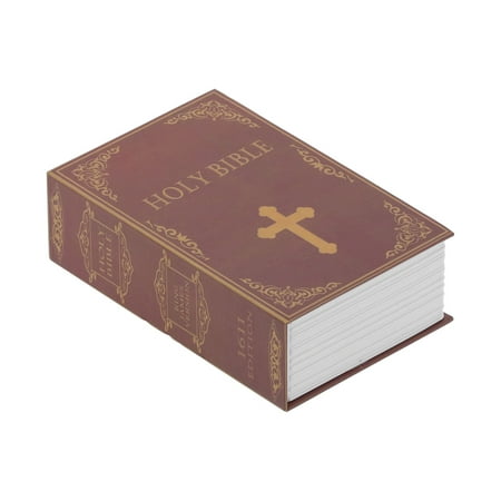 Mini Safe Box, Hidden Metal Lock Box Fake Book Safe Lock Box For ...