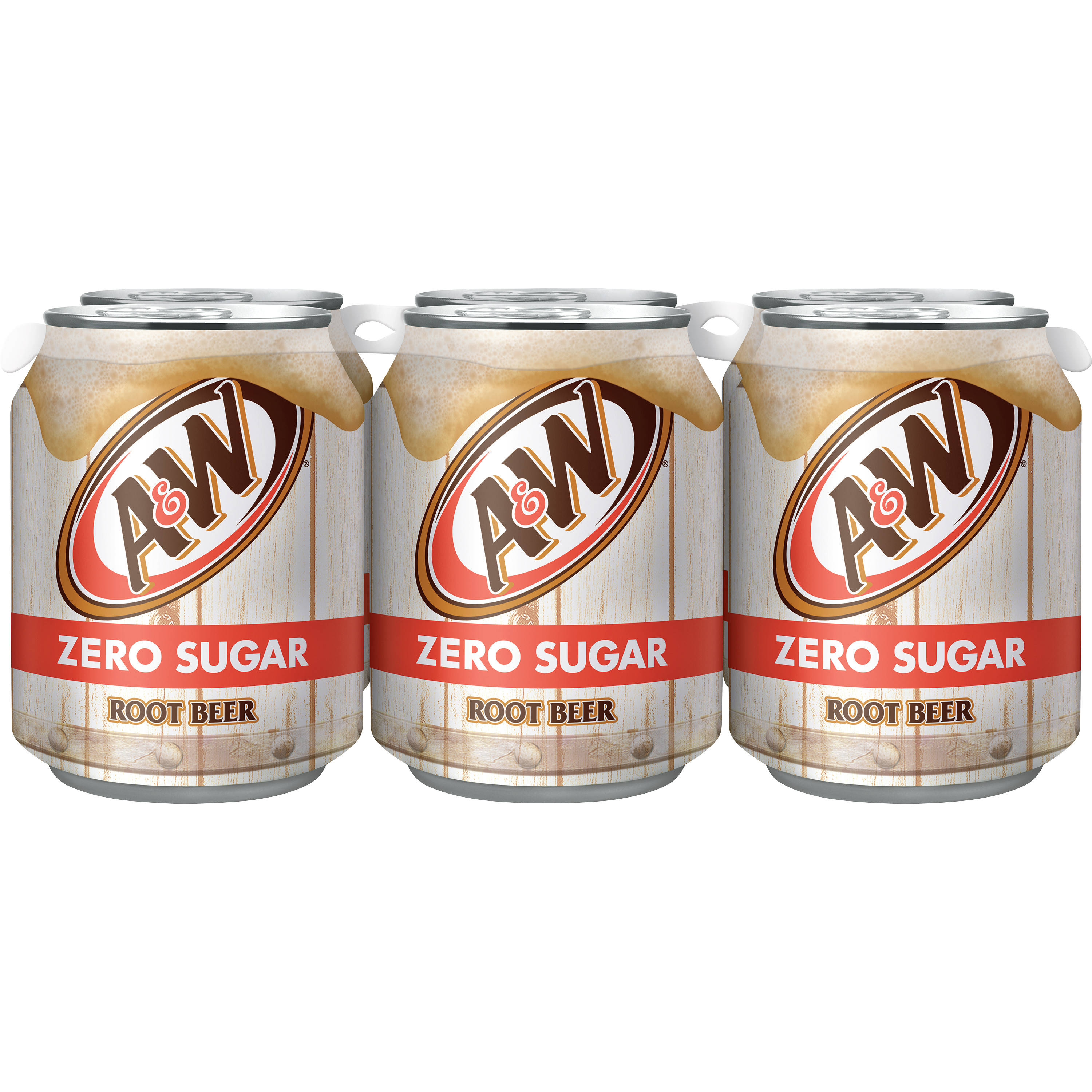 A W Zero Sugar Root Beer Soda 8 Fl Oz Cans 6 Pack Walmart A W Zero Sugar Root Beer Soda 8 Fl Oz Cans 6 Pack Walmart