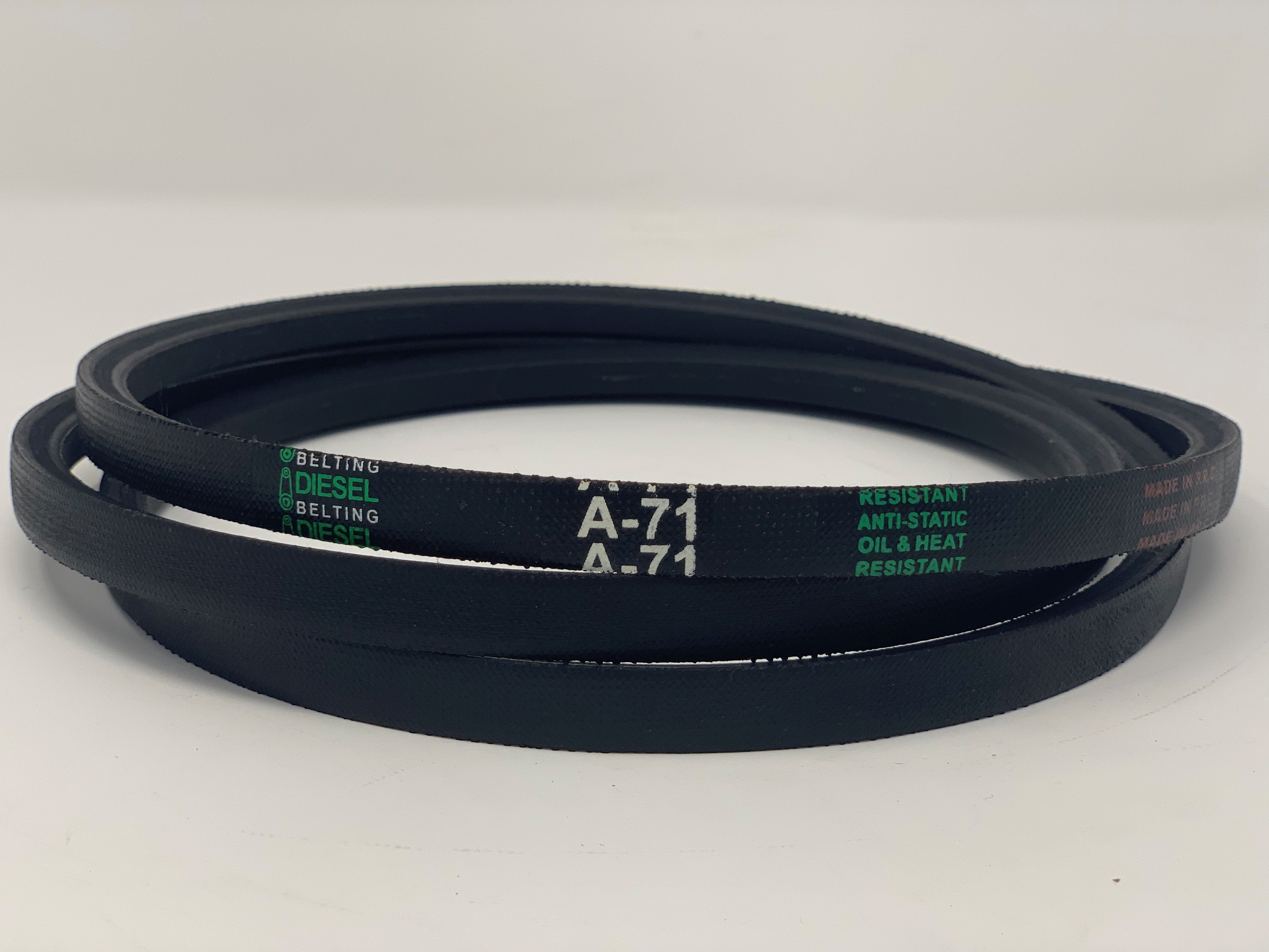A71 Classic Wrapped V-Belt 1/2 x 73in Outside Circumference - Walmart.com