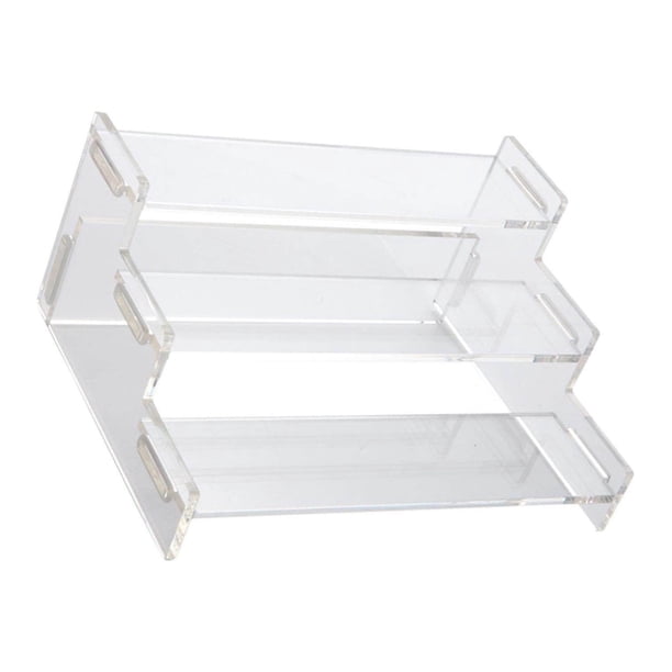 pitrice 3 Layer Cake Stand Countertop Stands Shelf Cake Transparent for ...