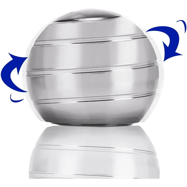 Kinetic Desk Toy Desk Spinner Ball Metal Gyroscope with Optical ...