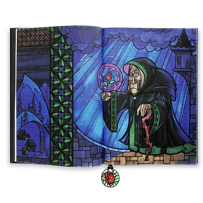 Beauty And The Beast Stained Glass Window