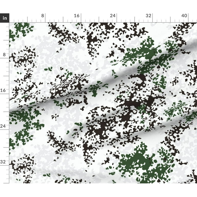 Snow Camouflage Fabric
