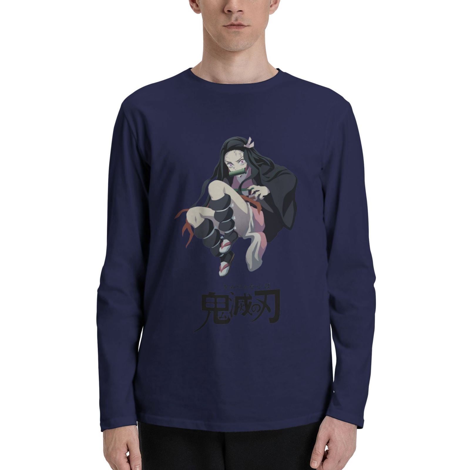 Nezuko Kamado Demon Slayer Long Sleeve Sweatshirt - Walmart.com