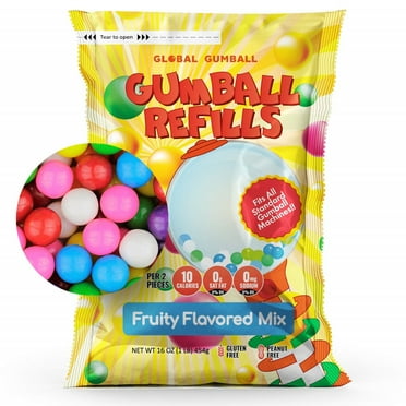 800 ASSORTED MINI MINIATURE SMALL GUMBALLS VENDING MACHINE BULK GUM ...