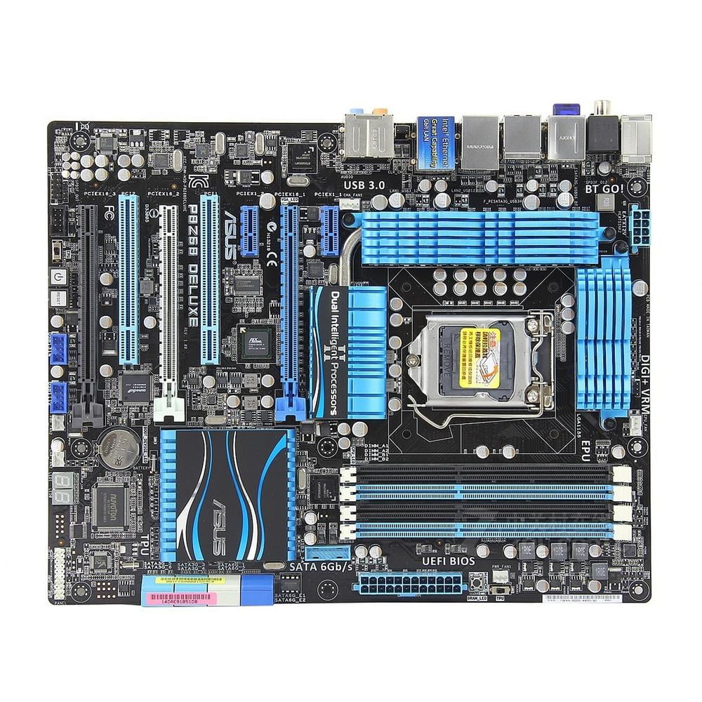 Placa madre ASUS P8Z68 DELUXE LGA 1155 Intel Z68 DDR3 ATX | Bodega ...